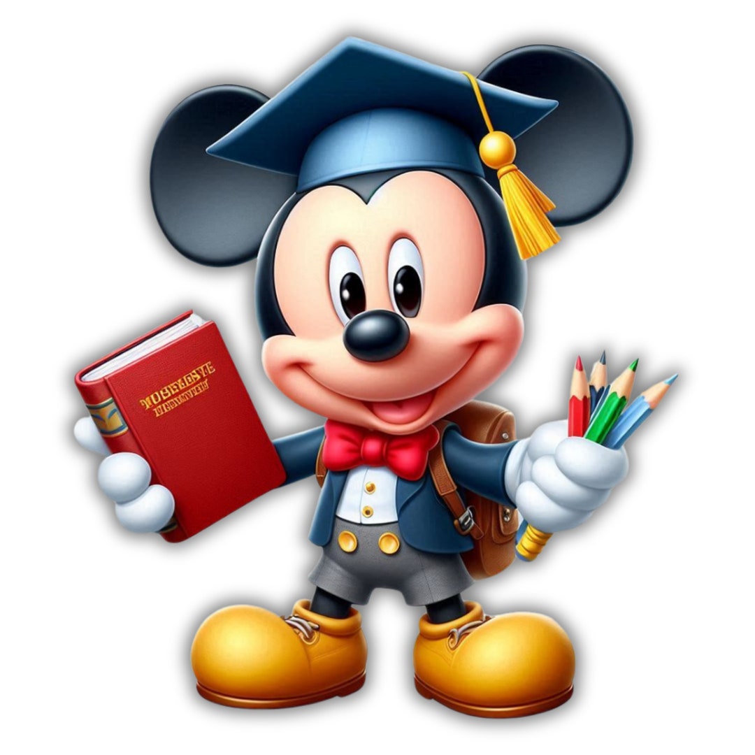Mickey Mouse Png, Student Mickey, Transparent Image, High Quality ...