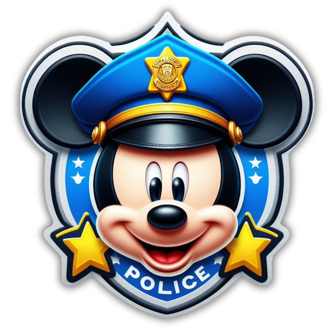 Mickey Mouse Png, Police Mickey, Police Uniform, Transparent Image ...