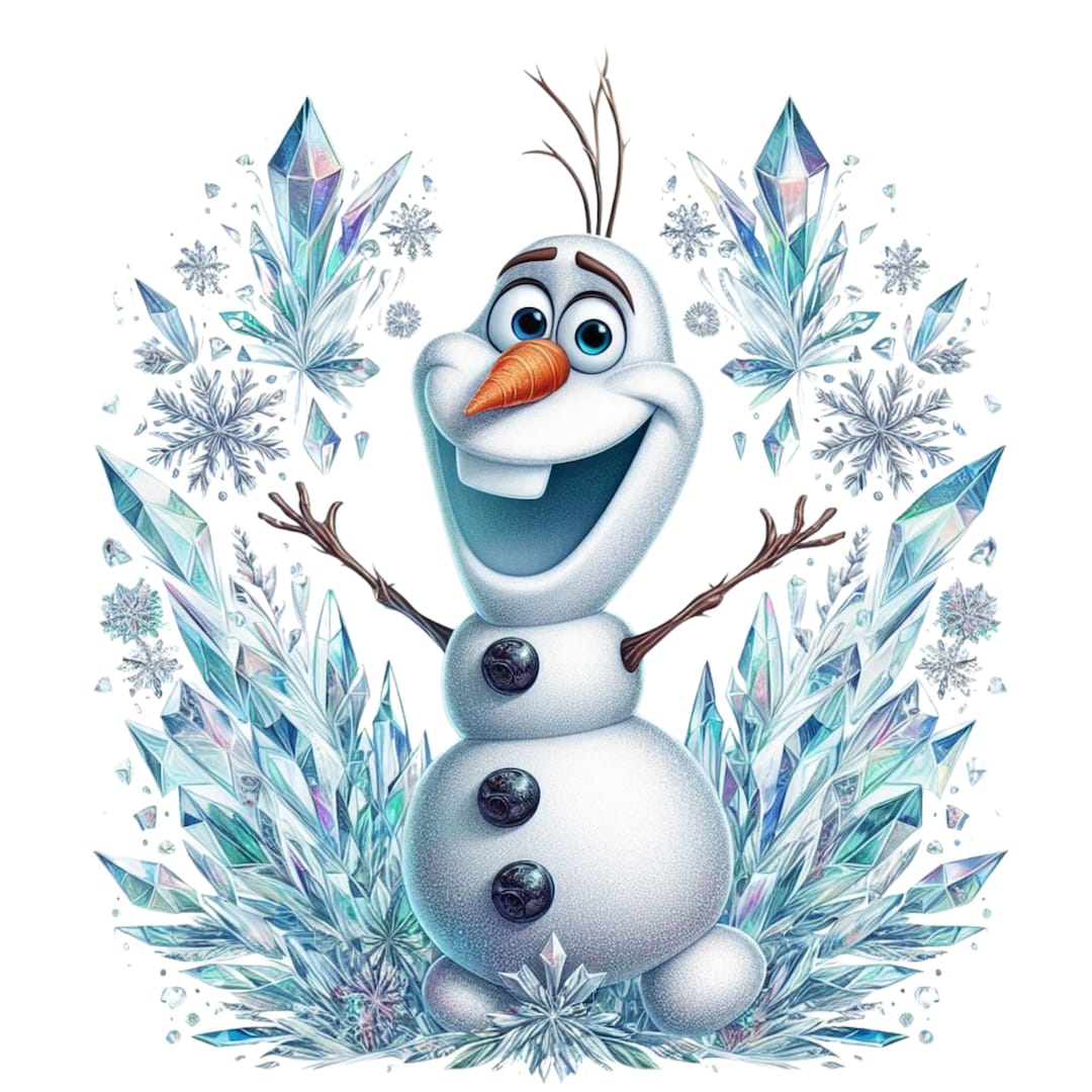 Olaf Png, Clipart, Watercolor, Transparent Background, Instant Download ...