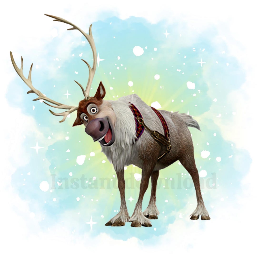 Sven Png - Frozen Character - Reindeer Clipart - Transparent Background ...