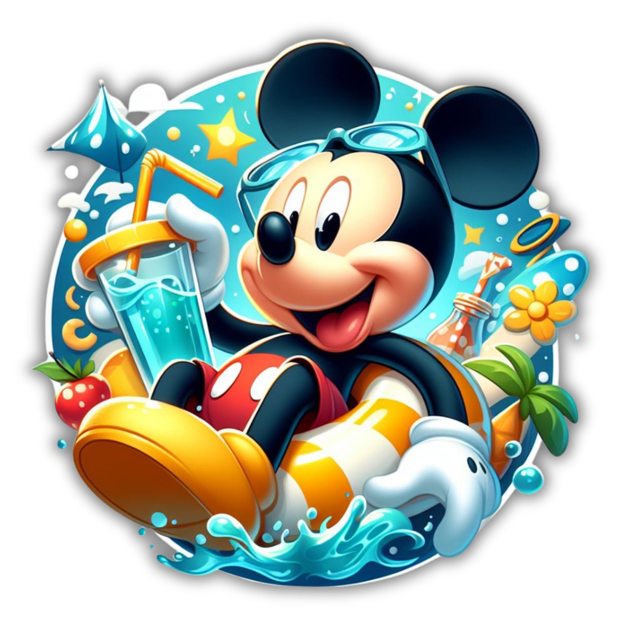 Mickey Mouse Png, Verano, Frutas, Fondo transparente, alta calidad ...