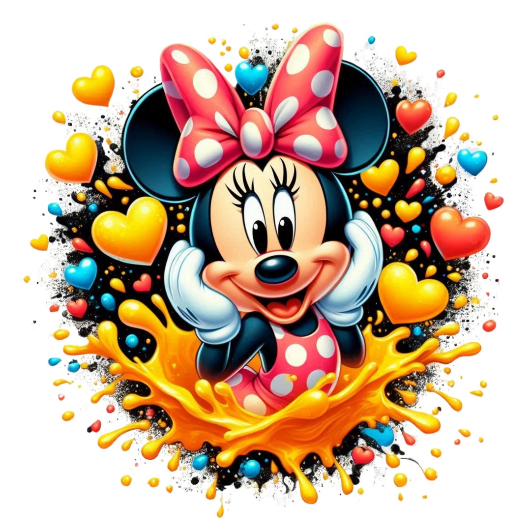 Minnie Mouse Png, Splash, Watercolor, Transparent Background ...