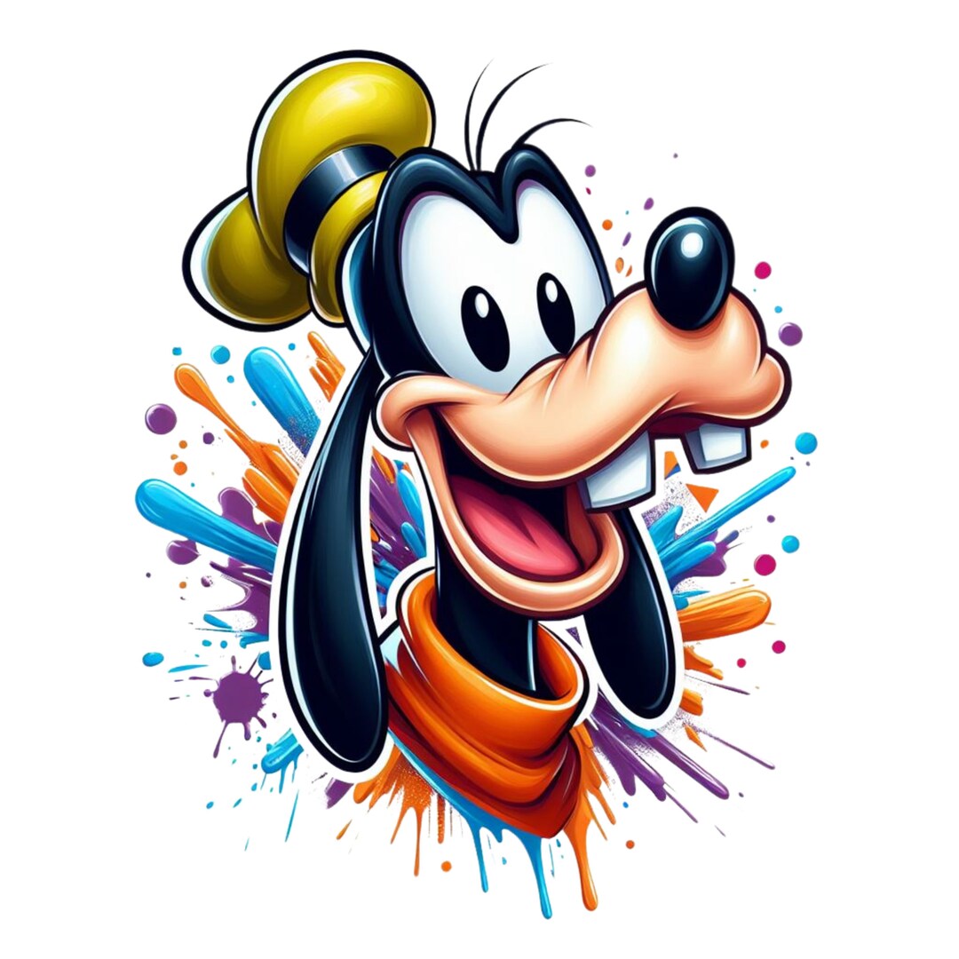 Goofy Png, Watercolor Design, Transparent Background, Goofy Clipart ...