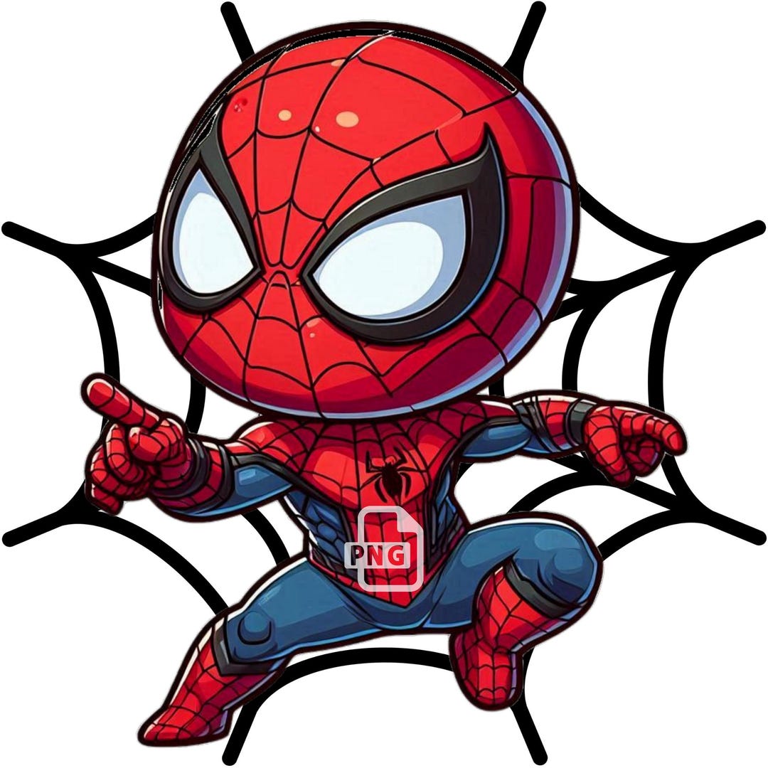 Homem-Aranha png, Pequeno Homem-Aranha, chibi, fundo transparente ...