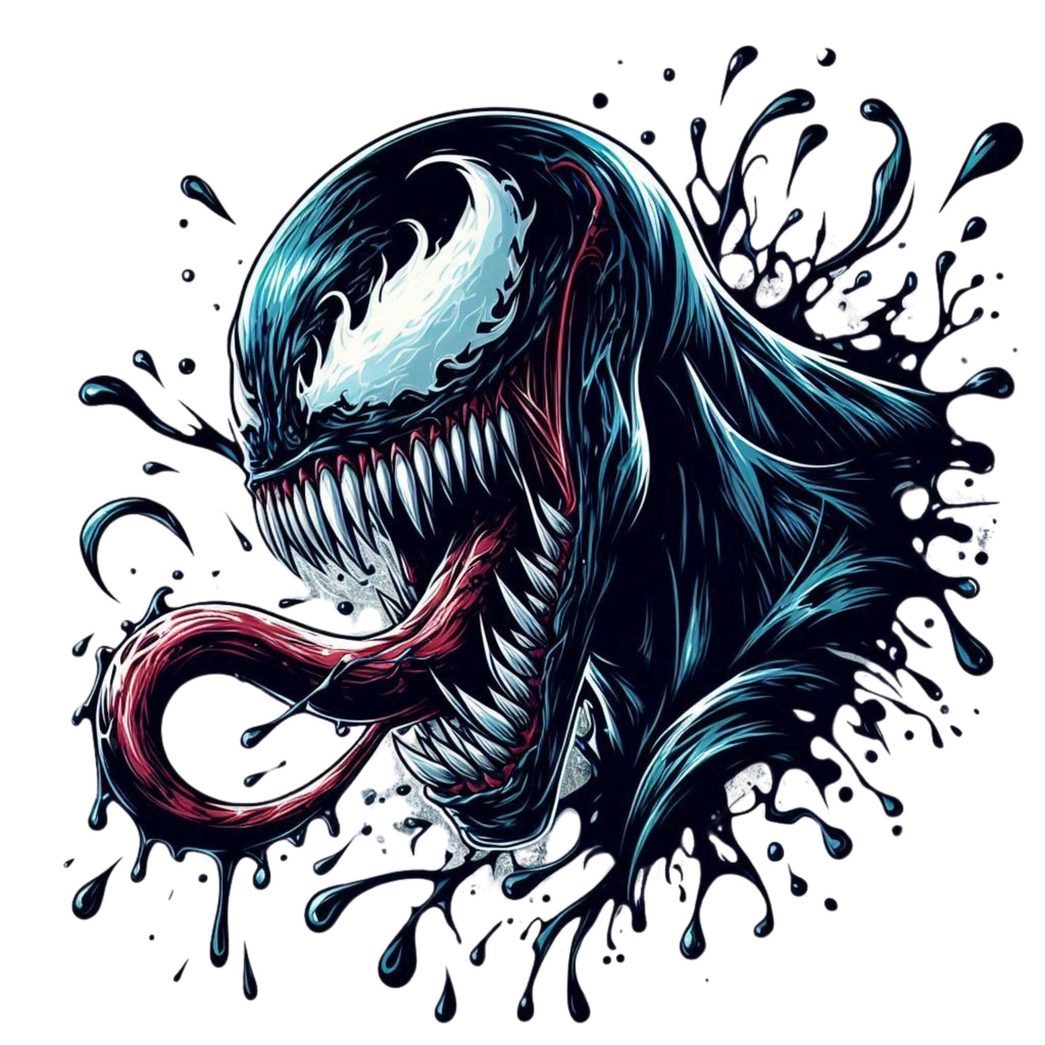 Imagem digital de Venom, Venom png, design para impressão, alta ...