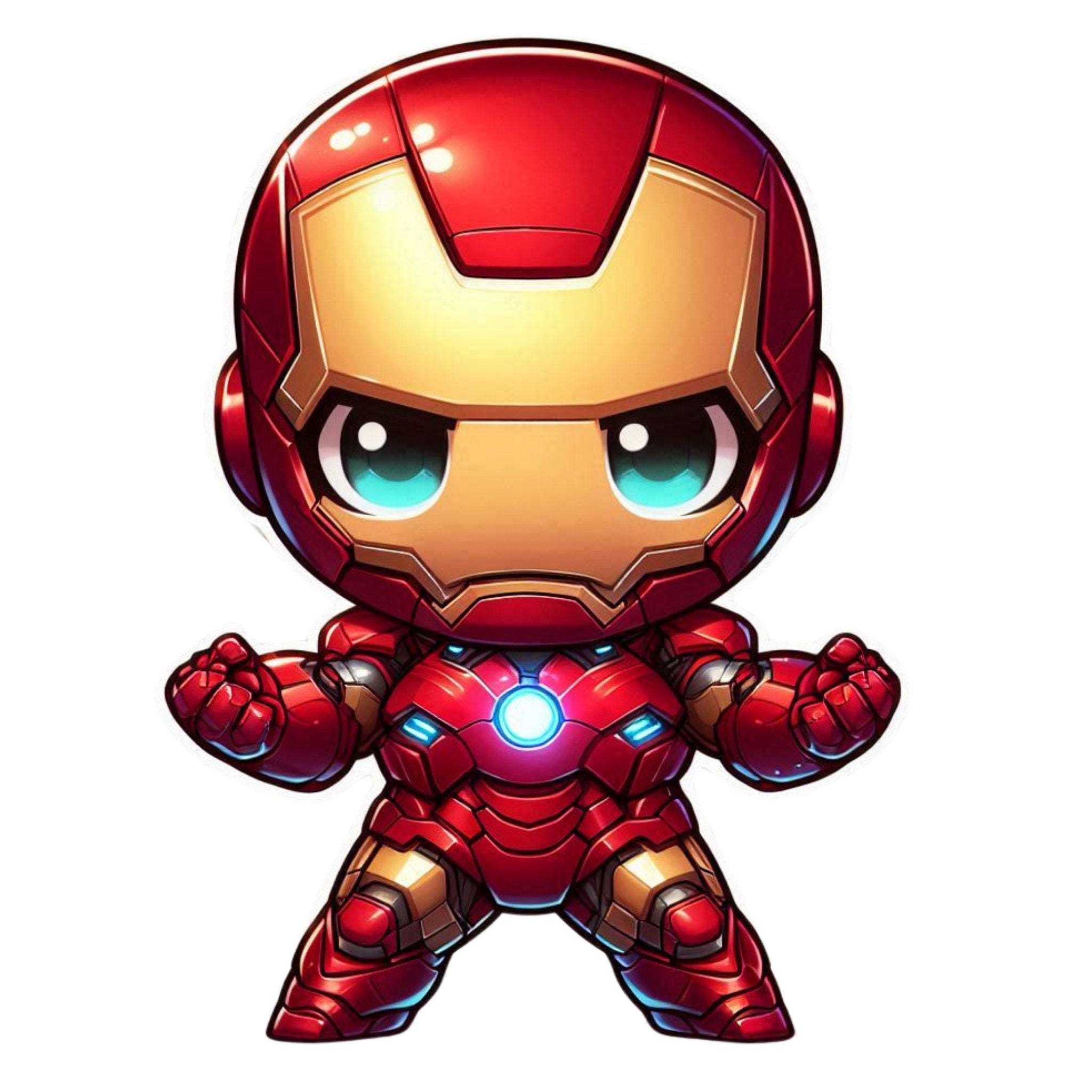 Ironman Png, Little Ironman, Chibi Ironman, Transparent Image, Avengers ...