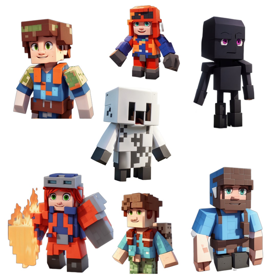 Minecraft Video Games Artificial Intelligence Designs - Etsy