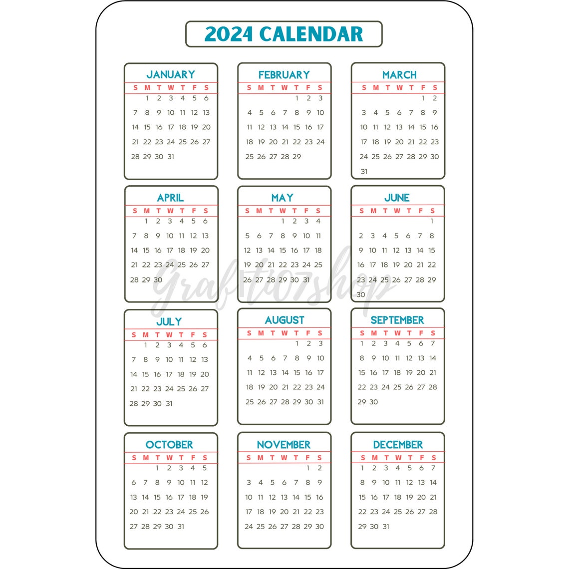 New Calendar, Calendar Png, Transparent Background Calendar, 2024 New ...