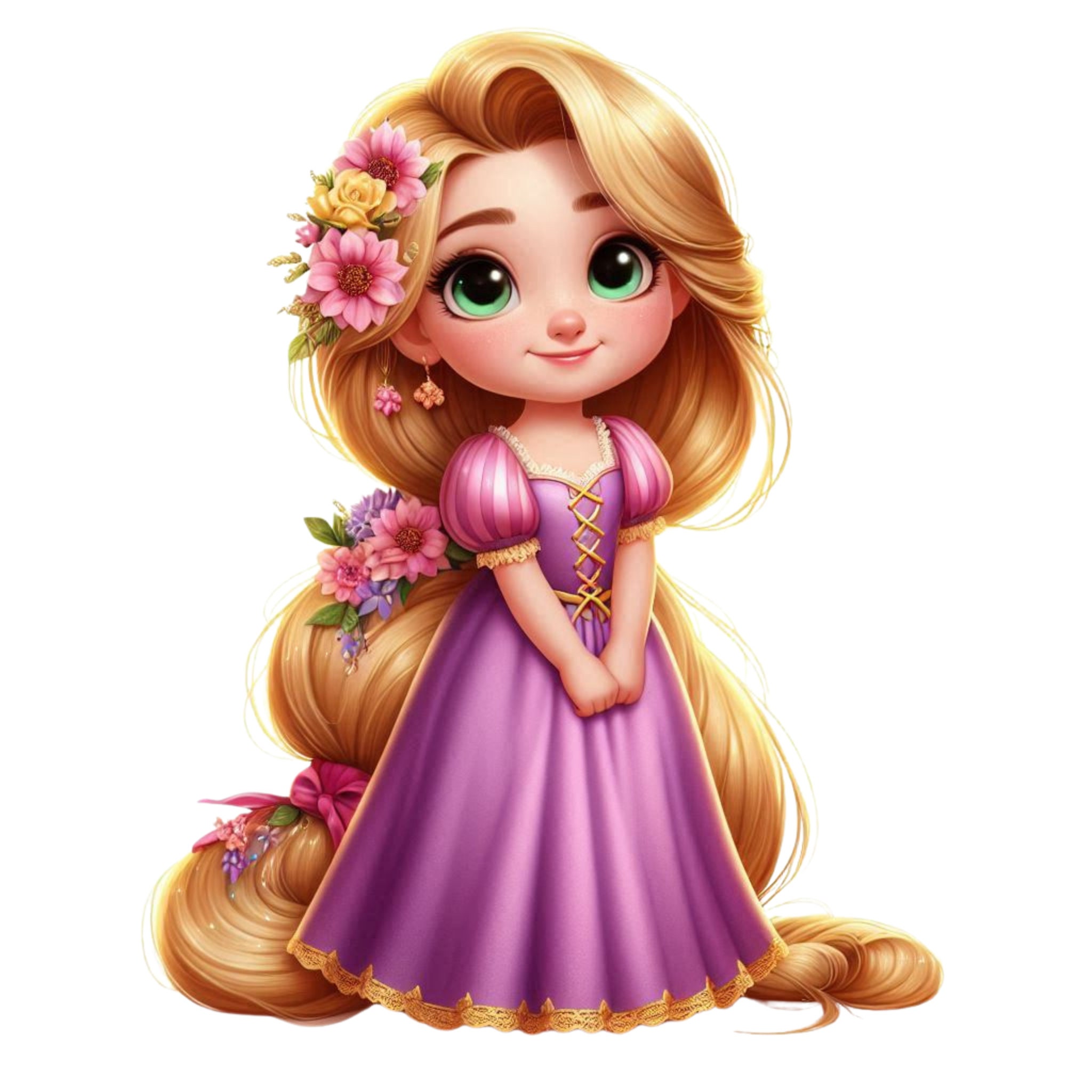 Rapunzel Png, Kid Rapunzel, Baby Rapunzel, Transparent Image, High ...
