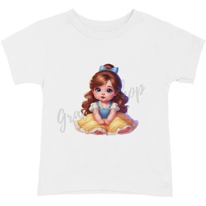 Princess Belle, Baby Belle, Clipart, Png Format, Transparent Background ...