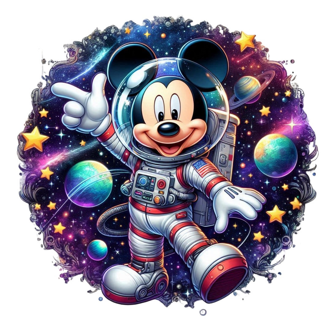 Mickey Mouse Png, Astronaut Image, Mickey Mouse Clipart, Transparent ...
