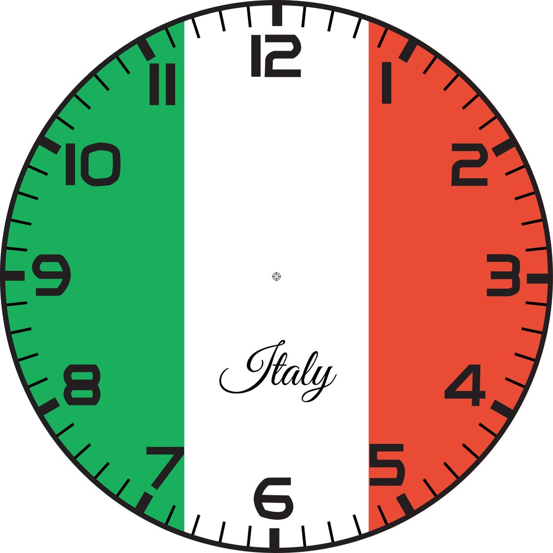 Italy Themed Wall Clock, Wall Clock Png, Wall Clock Designs, Clipart ...