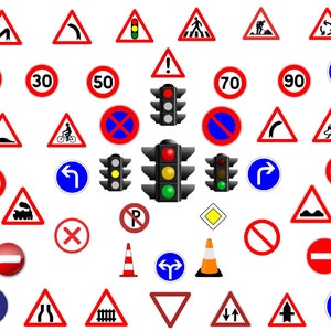 Traffic Marking Png Bundle, Traffic Signs, Traffic Marking, Clipart ...