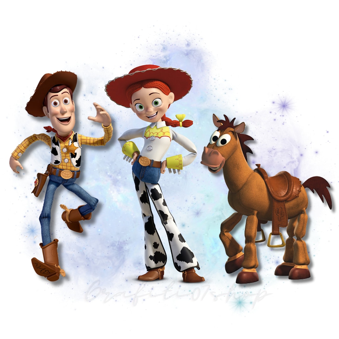 Sheriff Woody Clipart, Jessie Clipart, Toy Story Characters, Woody ...