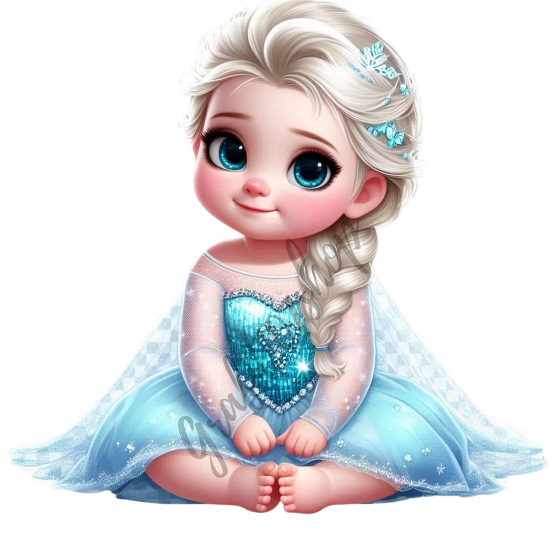 Princess Elsa, Baby Elsa, Clipart, Png Format, Transparent Background ...