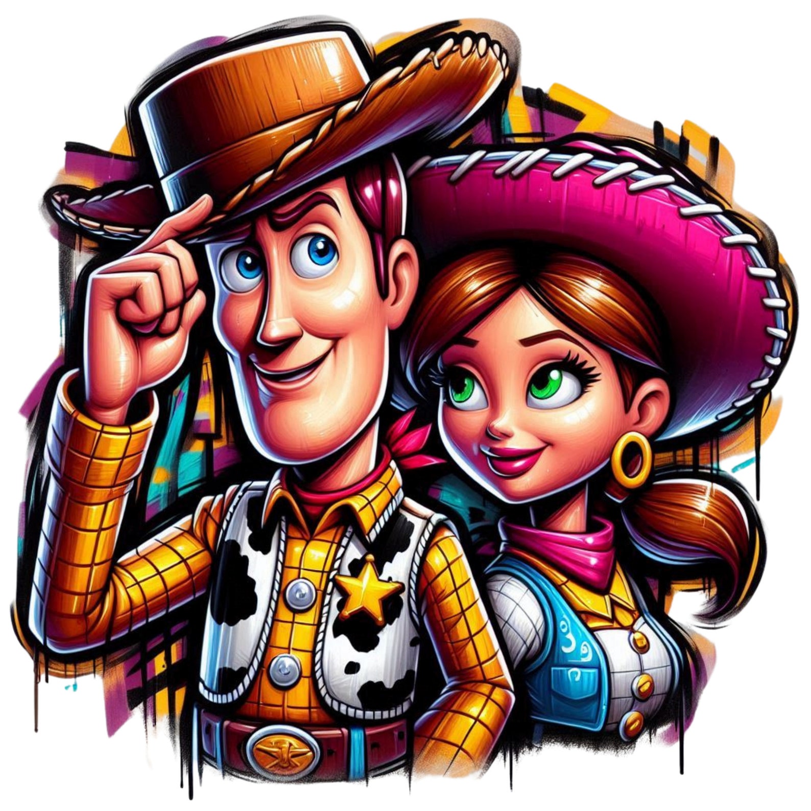 Sheriff Woody Png, Jessie Png, Toy Story Characters, Instant Download ...