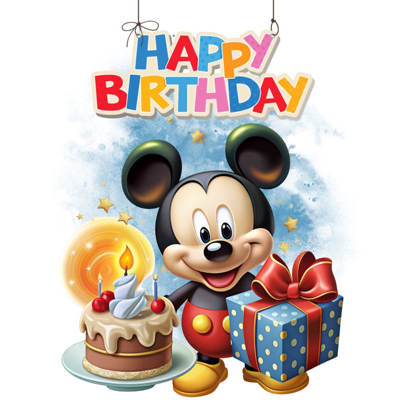 Mickey Mouse Png, Clipart, Birthday Party, Happy Birthday, Mickey ...
