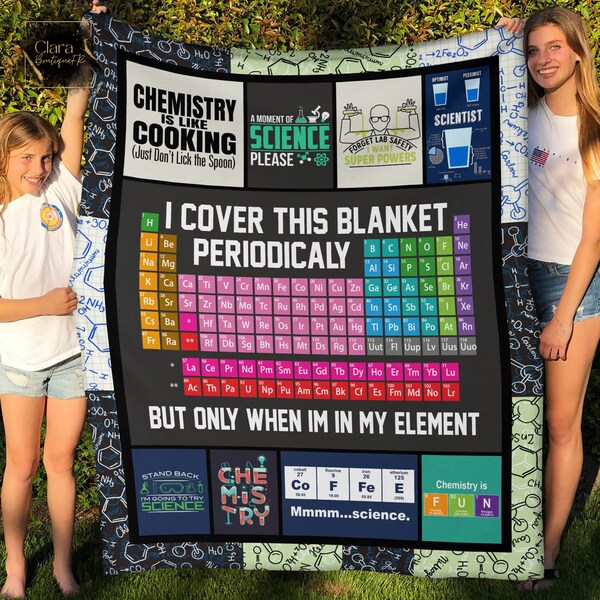 Chemistry Quilt - Etsy