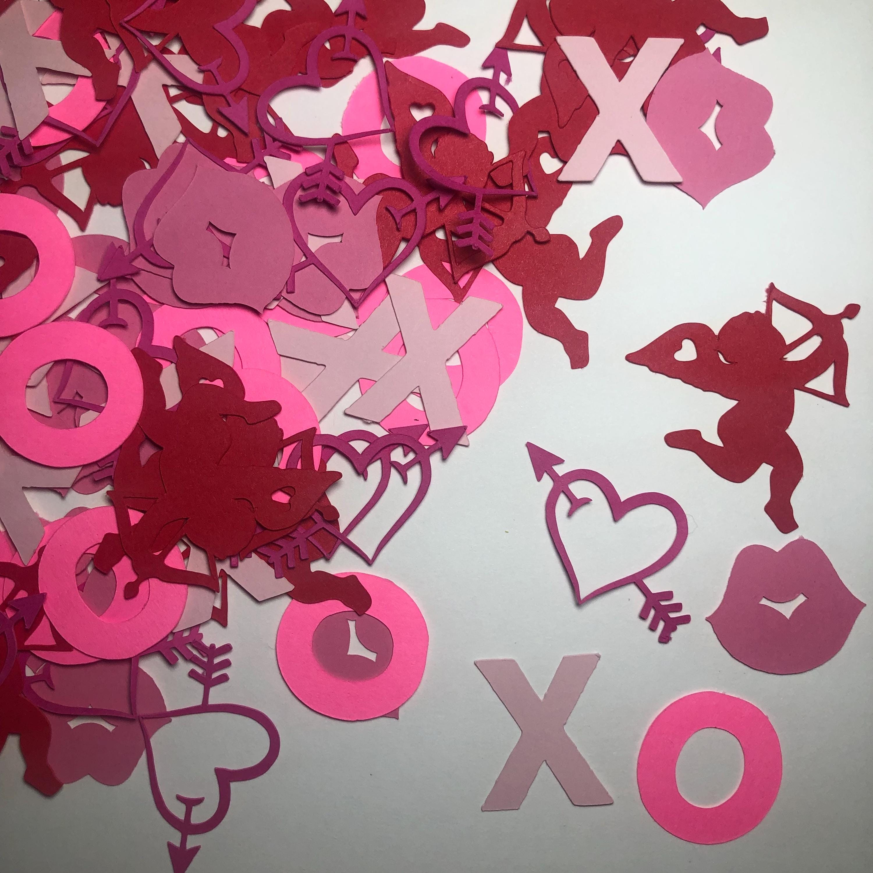 120pc Love Day Themed Confetti Table Scatter - Etsy