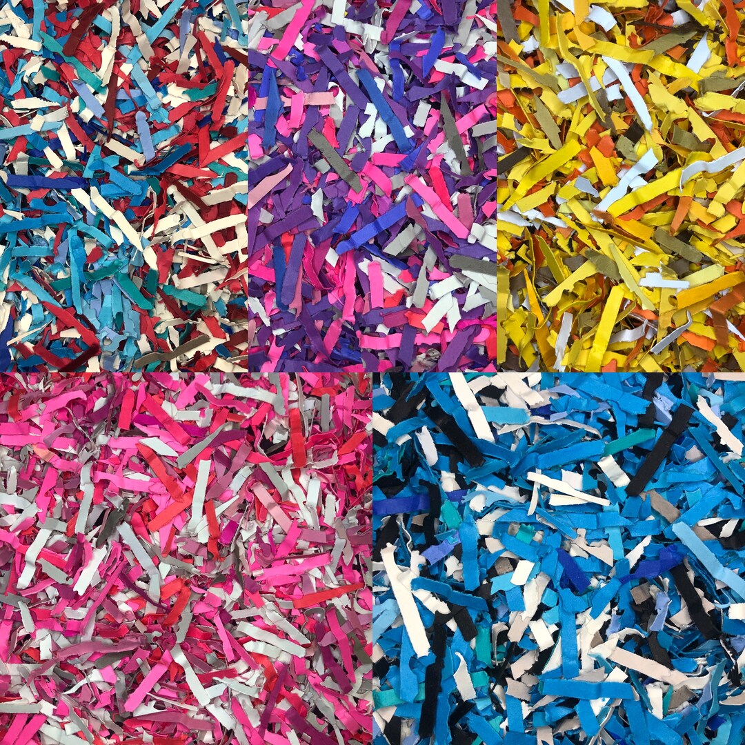 1oz Mixed Shredded Paper Filler - Etsy