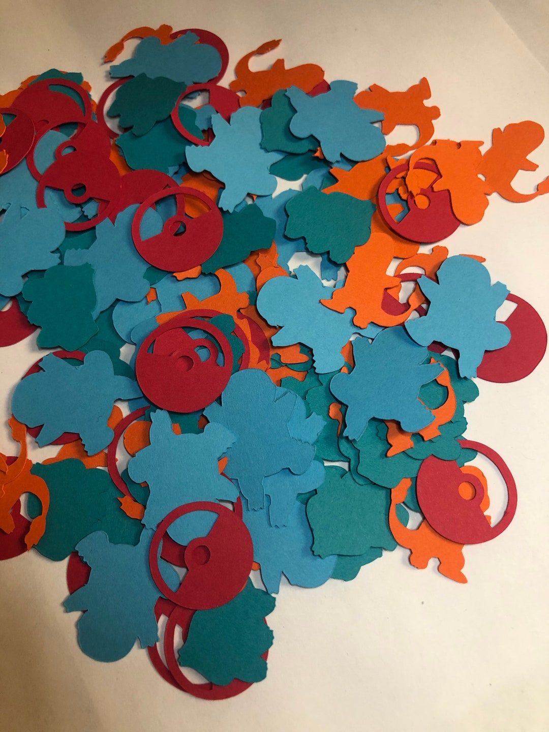 120pc Pokémon Themed Confetti Table Scatter - Etsy