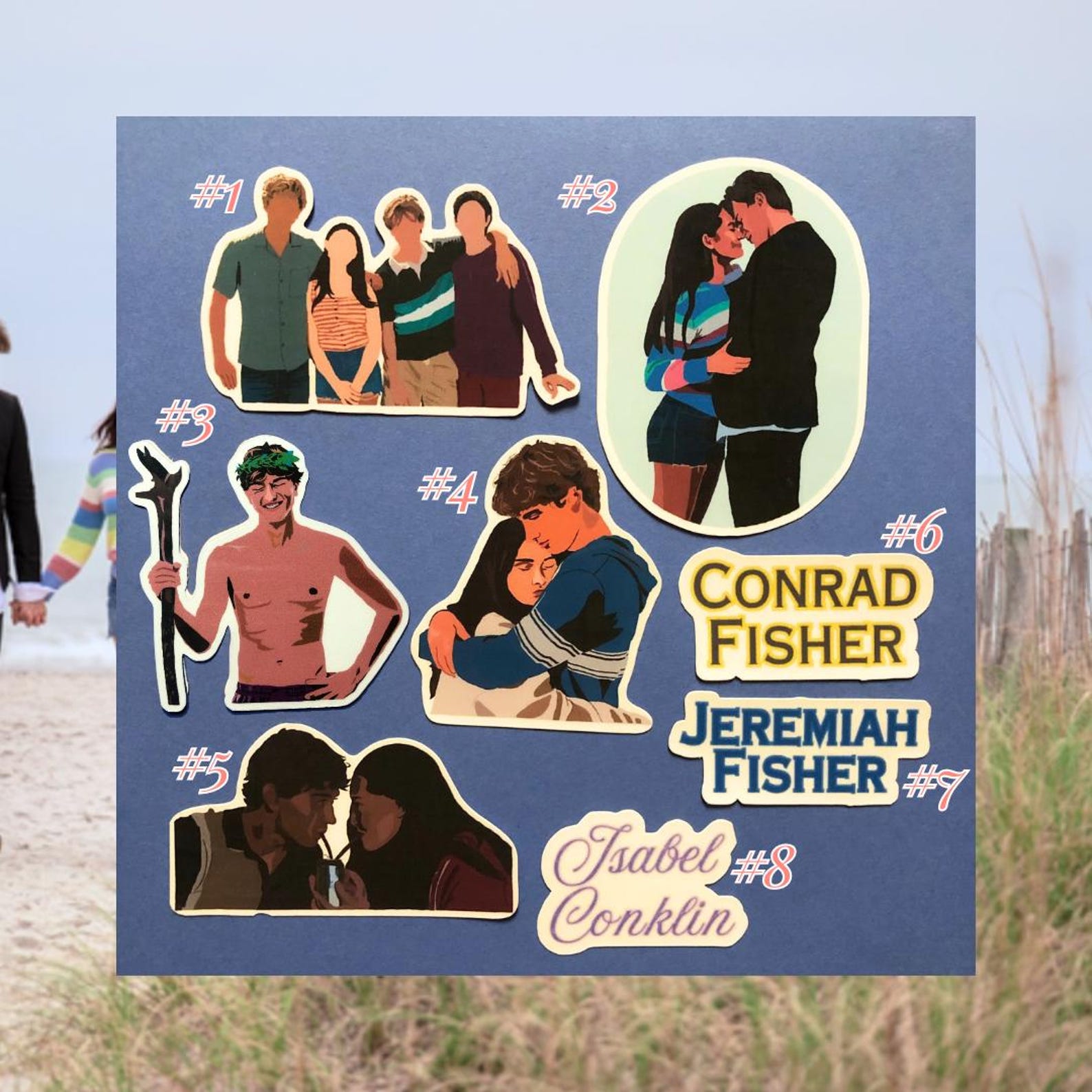 TSITP Themed Sticker Pack - Etsy