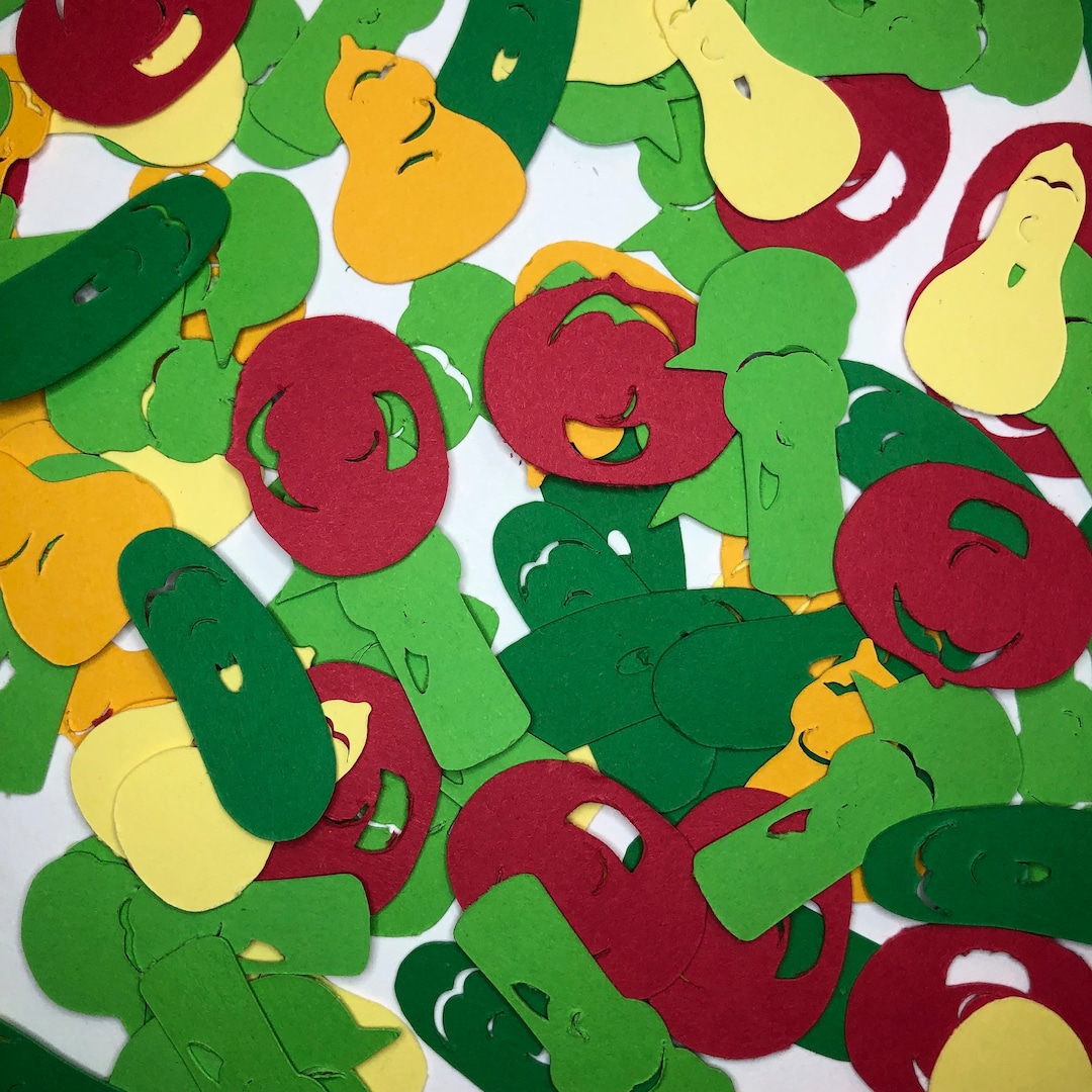 120pc Veggie Themed Confetti Table Scatter - Etsy