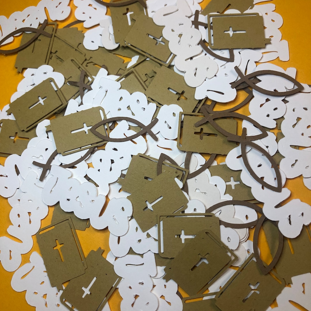 120pc Jesus Themed Confetti Table Scatter - Etsy
