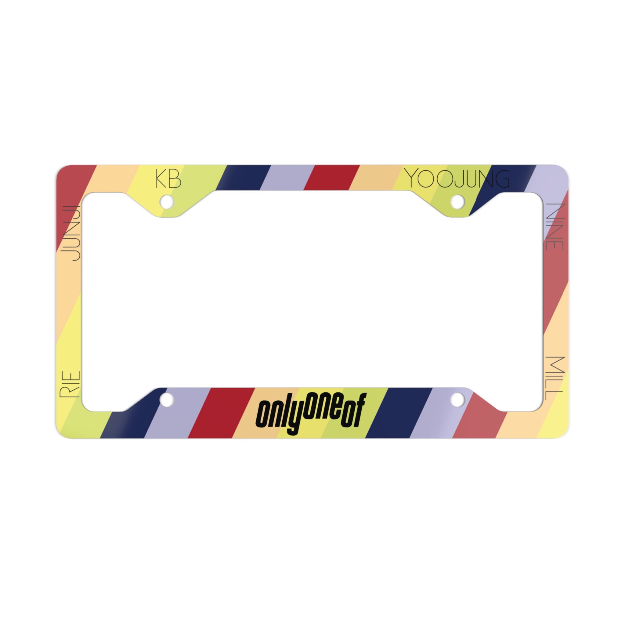 Onlyoneof Themed License Plate Frame - Etsy