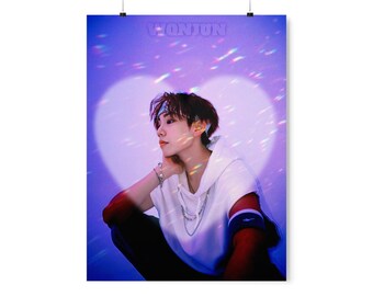 Wooyoung ateez Poster - Etsy