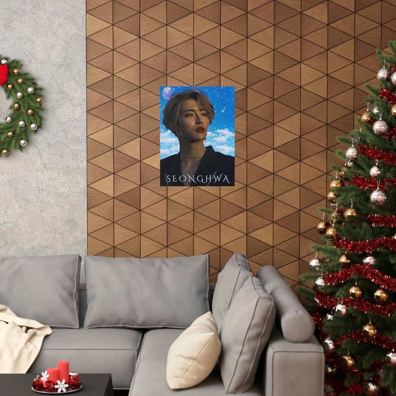 Aesthetic Seonghwa ATEEZ Poster - Etsy
