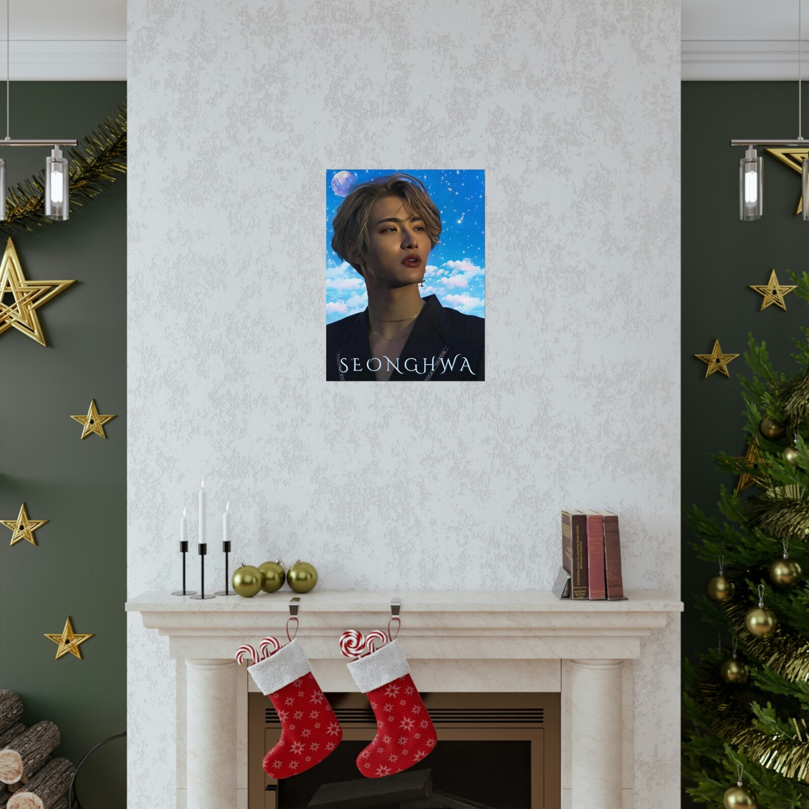 Aesthetic Seonghwa ATEEZ Poster - Etsy