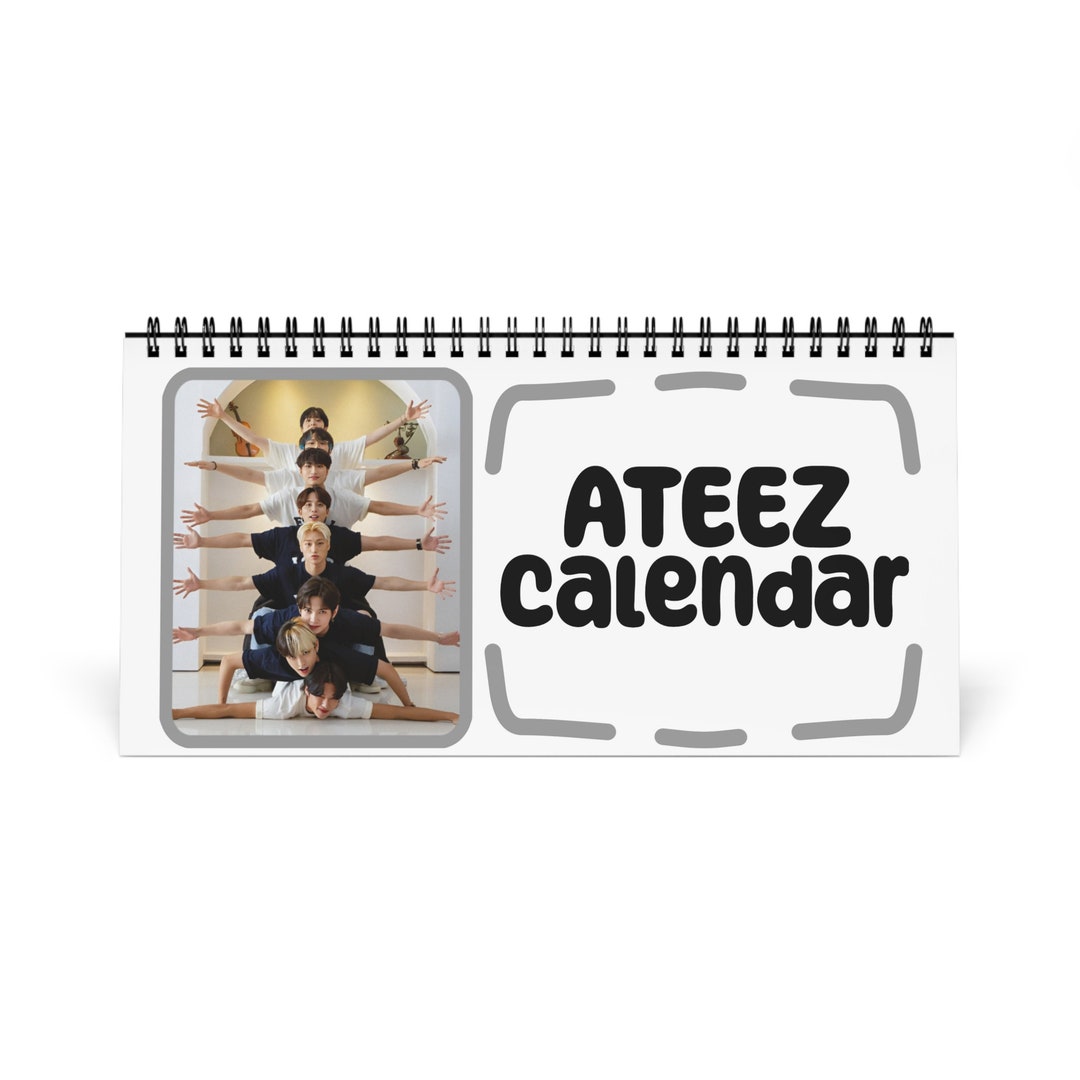 Cute ATEEZ Calendar - Etsy