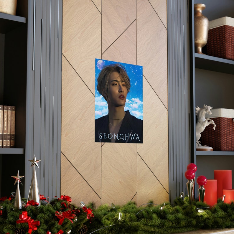 Aesthetic Seonghwa ATEEZ Poster - Etsy