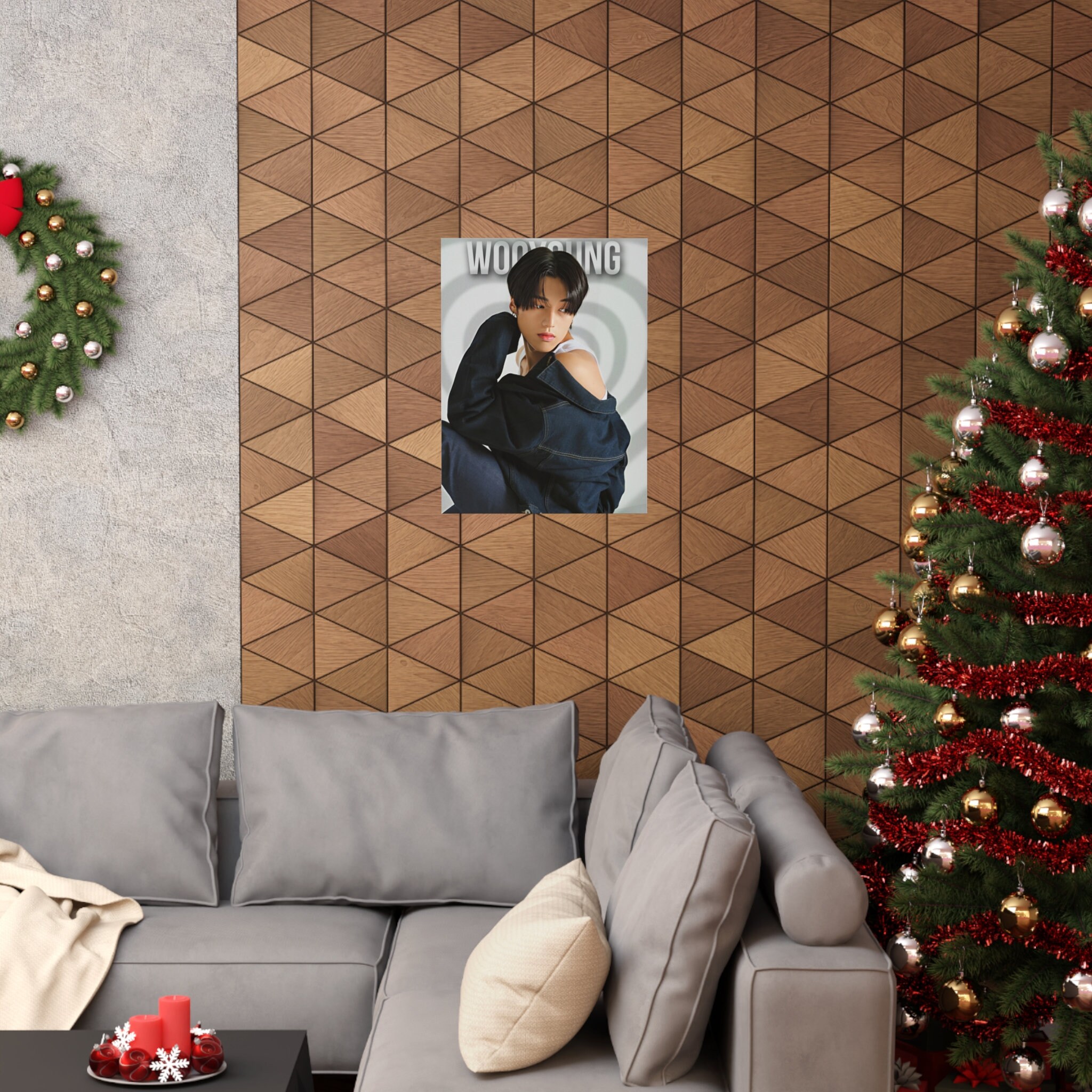 Wooyoung ateez Poster - Etsy