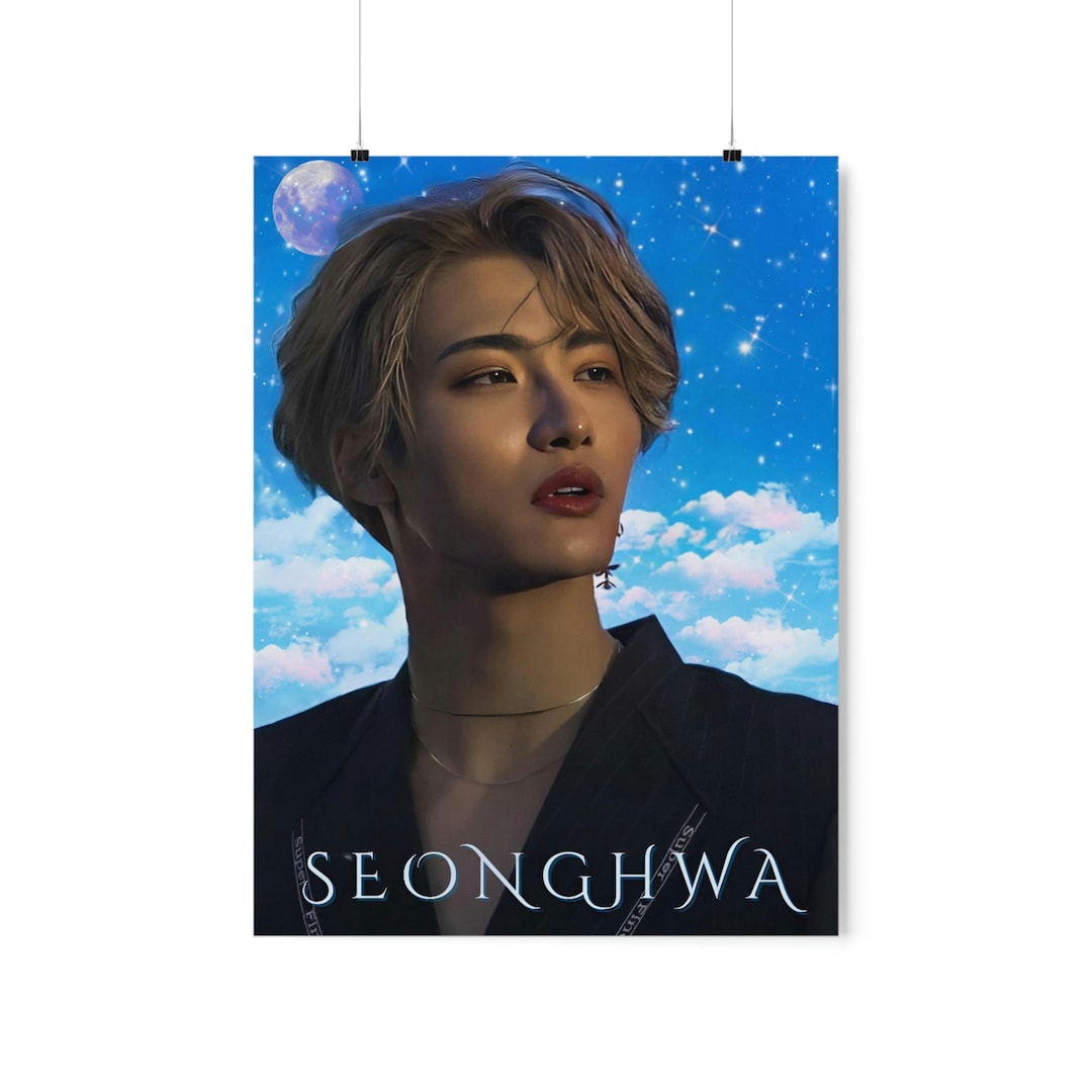 Aesthetic Seonghwa ATEEZ Poster - Etsy