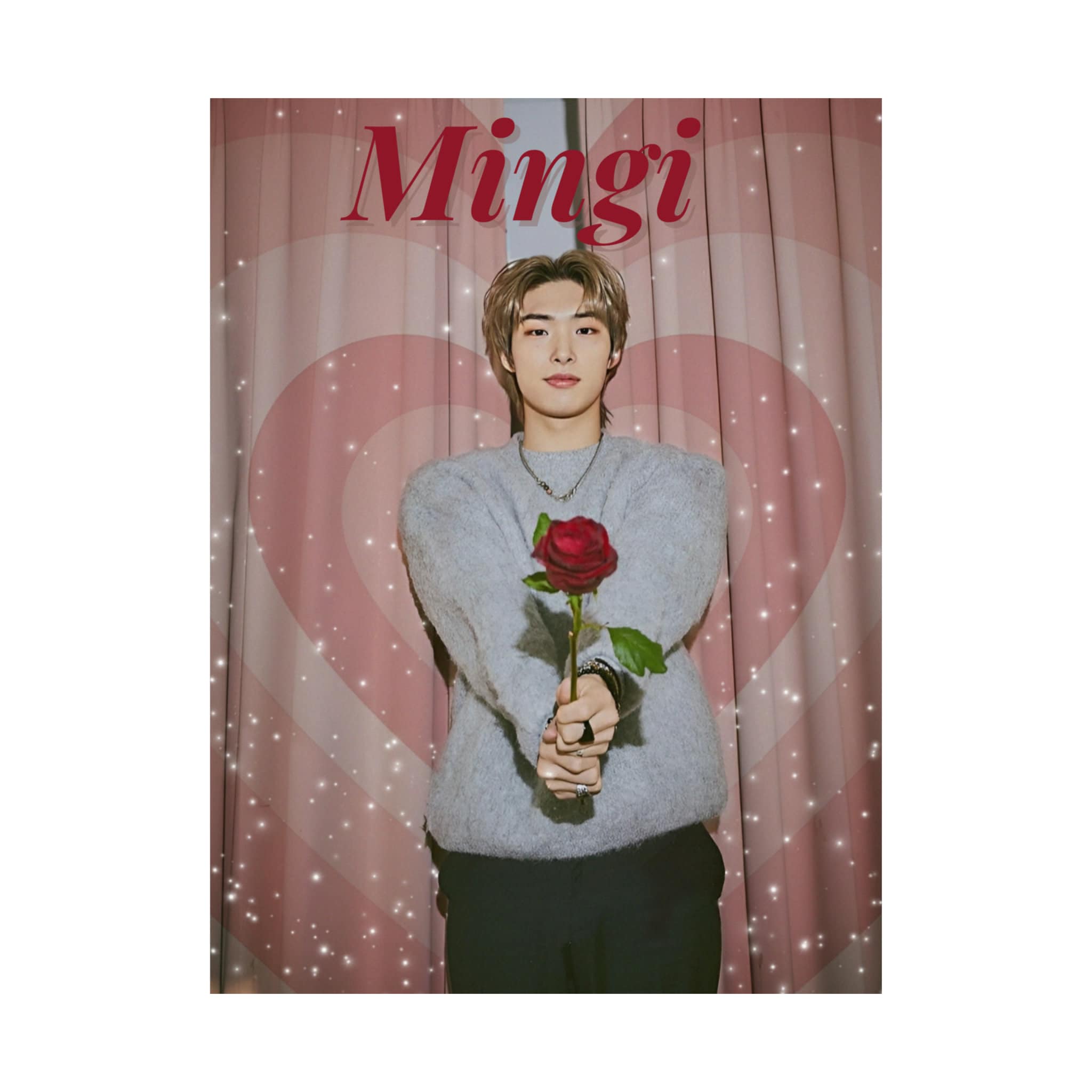 Cute Mingi (ATEEZ) Poster - Etsy