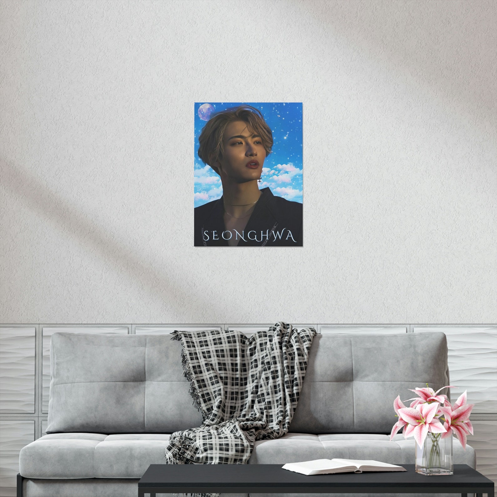 Aesthetic Seonghwa ATEEZ Poster - Etsy