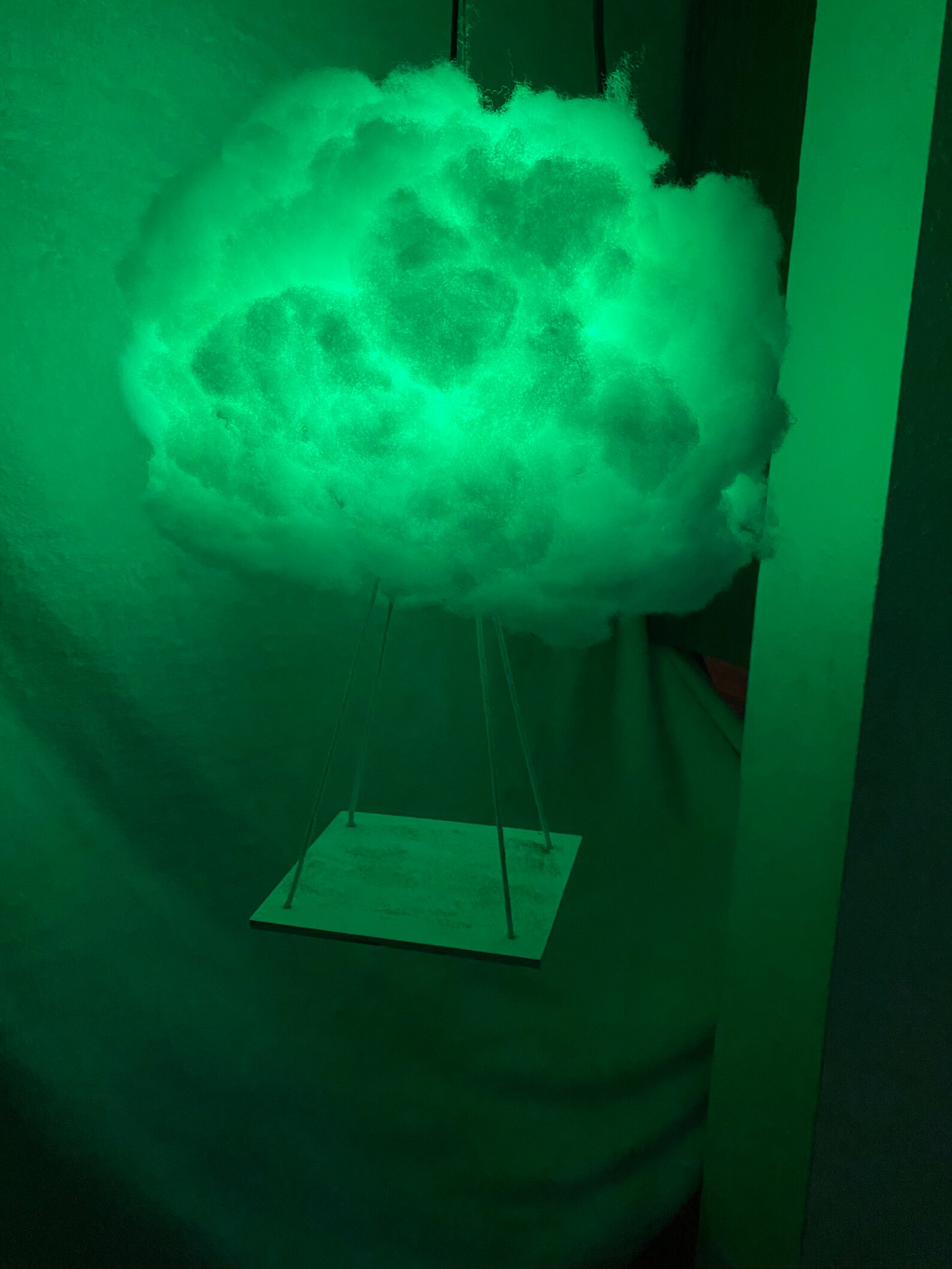 Floating Cloud Lamp With Floating Shelf Led Color Changing Cloud - Etsy ...