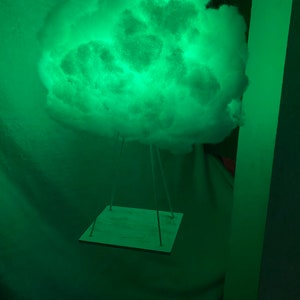 Floating Cloud Lamp With Floating Shelf Led Color Changing Cloud - Etsy