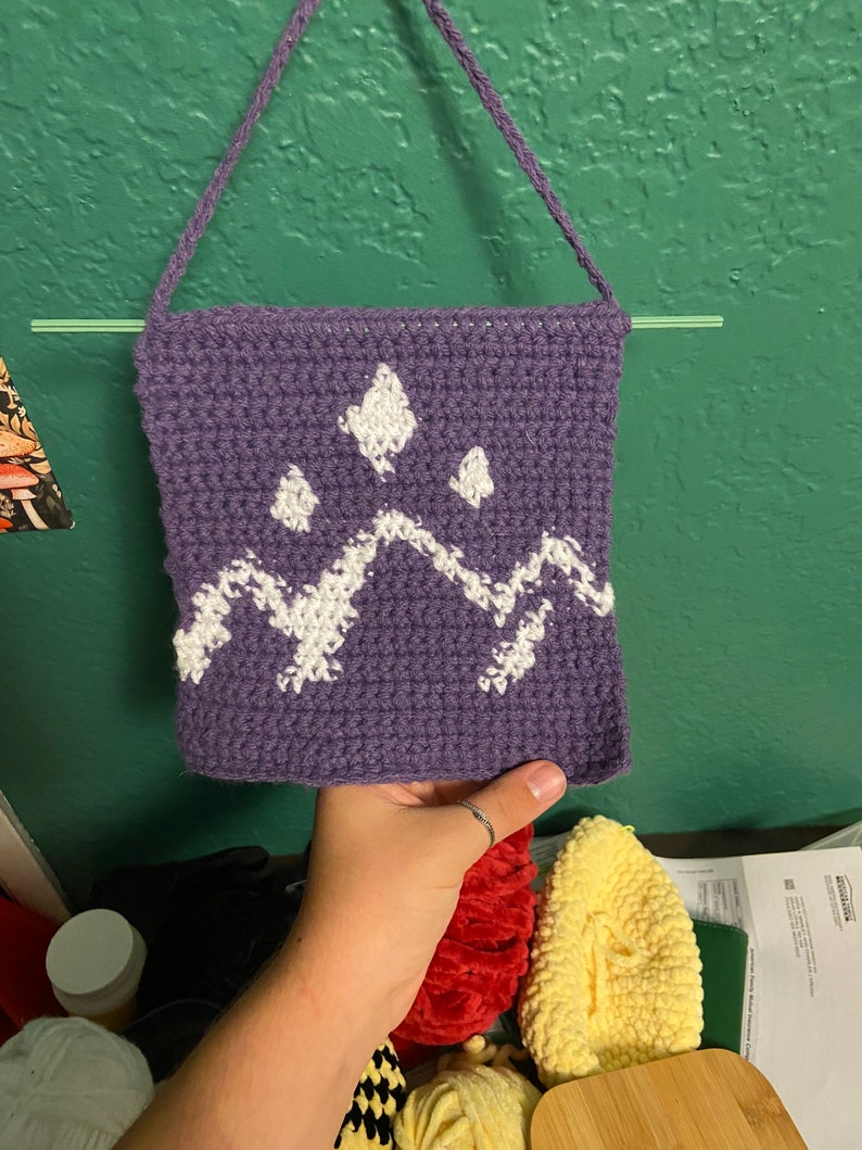 ACOTAR Tapestry Crochet Pattern-night Court Symbol - Etsy