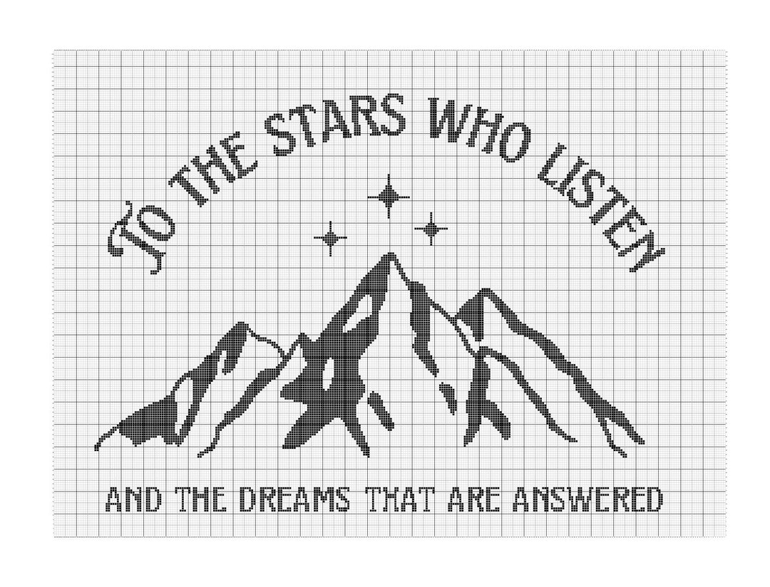 ACOTAR Blanket, Tapestry Crochet Blanket Pattern, SJM Crochet Blanket ...