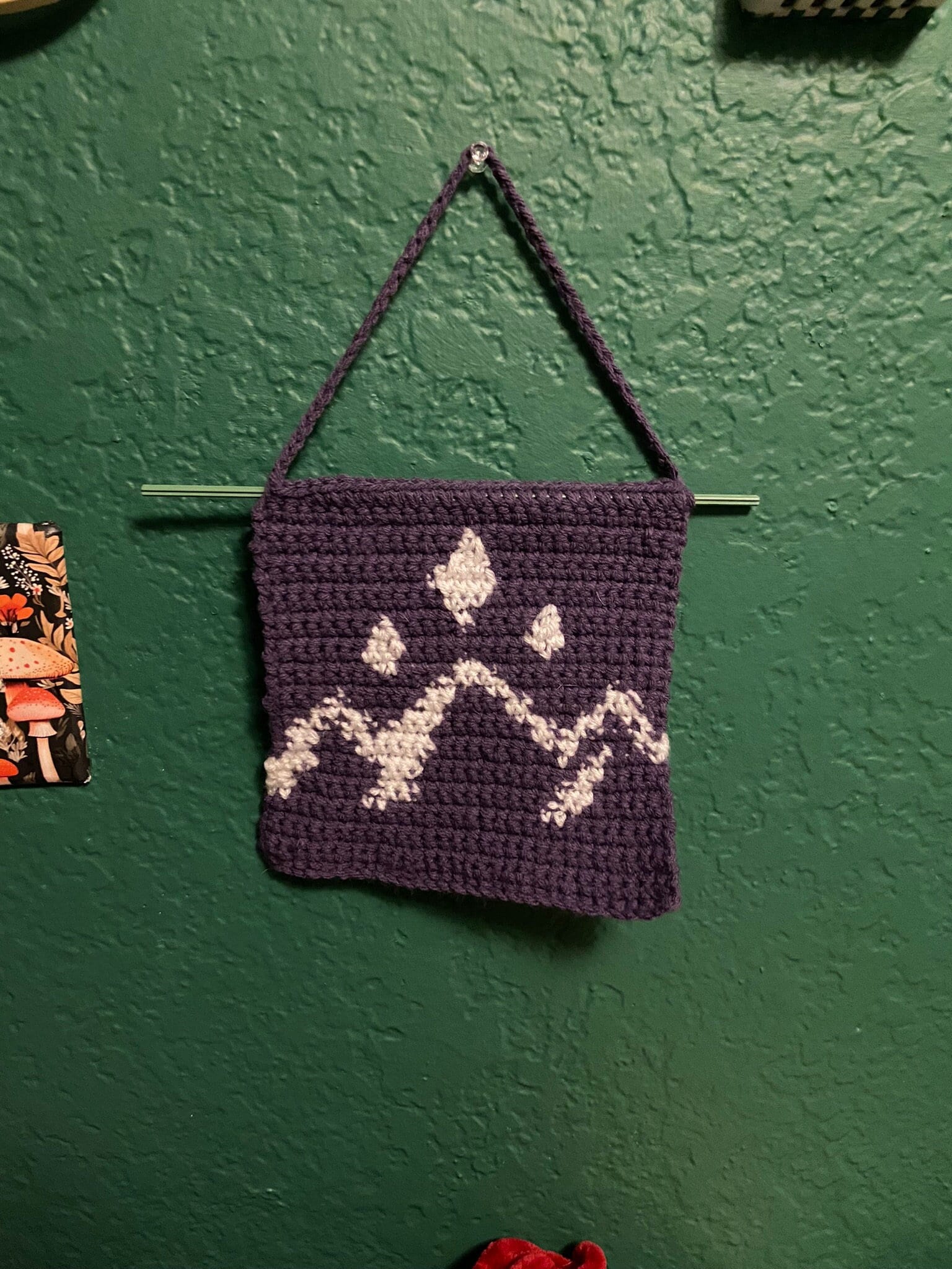 ACOTAR Tapestry Crochet Pattern-night Court Symbol - Etsy