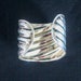 Wide Silver Cuff Plain - Etsy