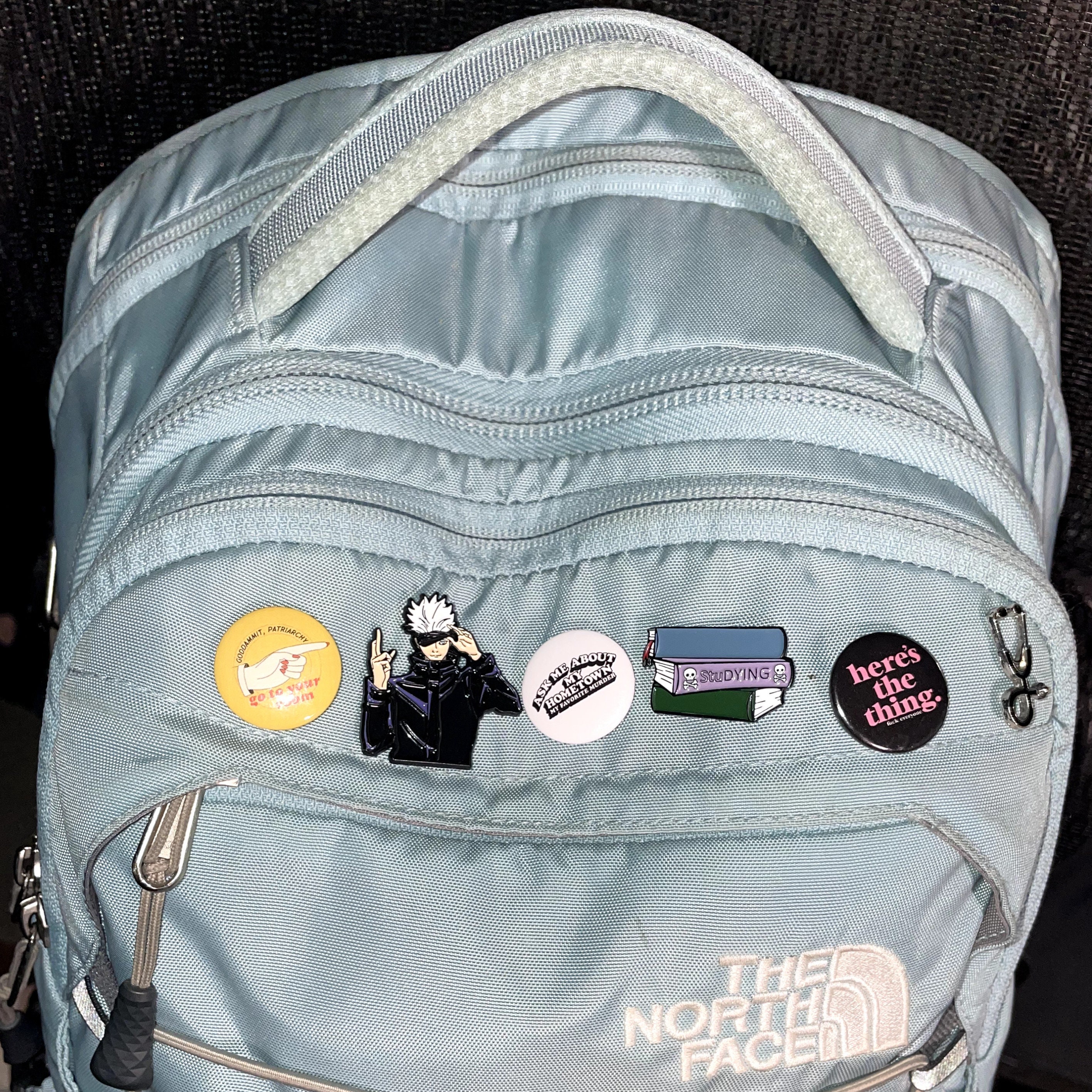 Gojo Satoru Soft Enamel Pin - Etsy