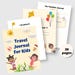 Travel Journals for Kids - Fun Travel Diary for Children, Adventure ...