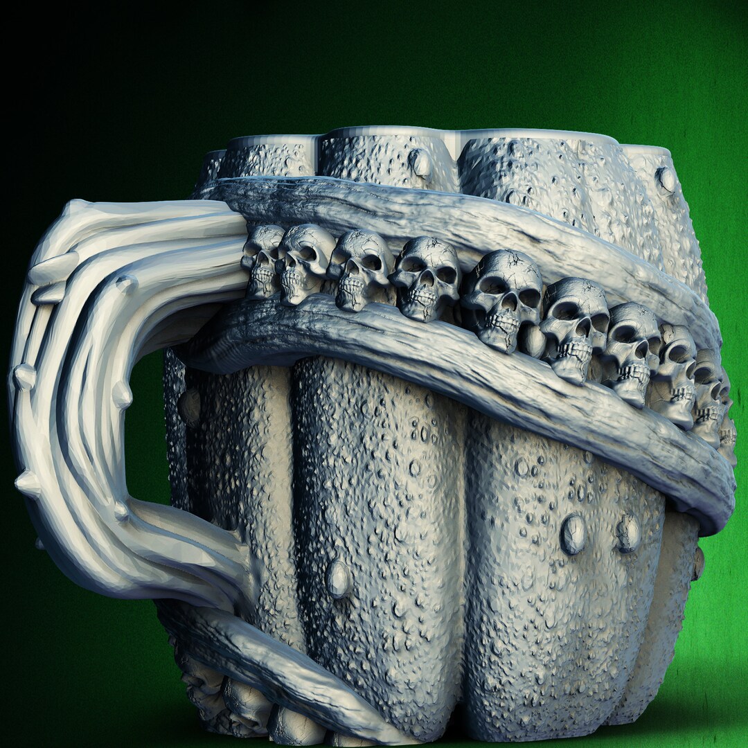 Spooky Horror Halloween Creative Skull Pumpkin Mug / Koozie / Bottle ...