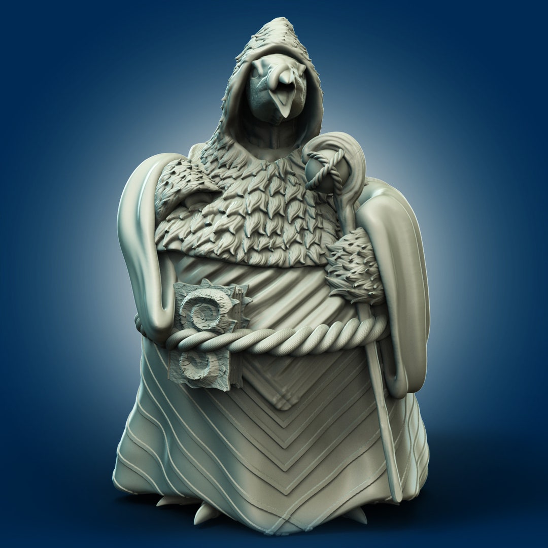 Wizard Turkey Animal Planter - 3D Printable Ready STL File for 3D ...