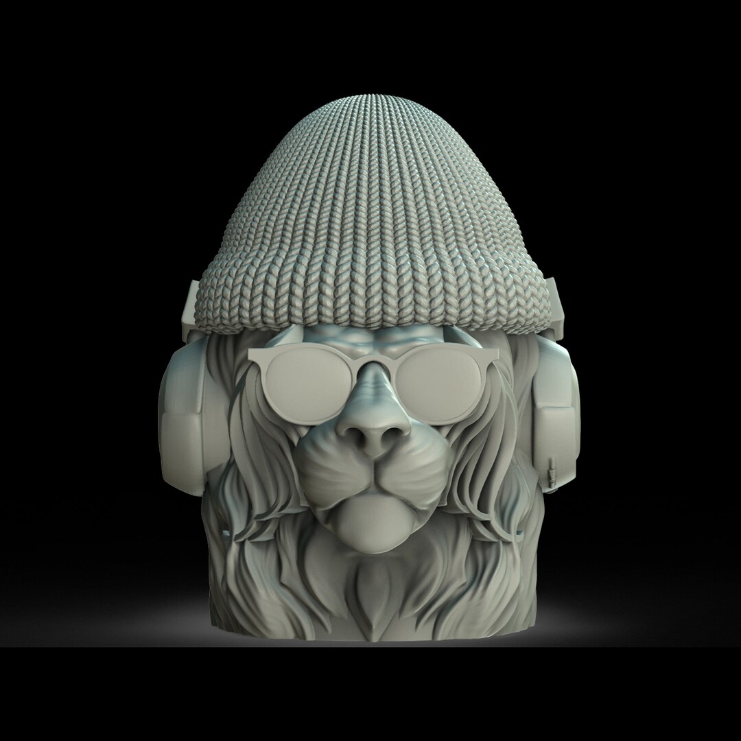 Yo! Lion Head Jar - Etsy