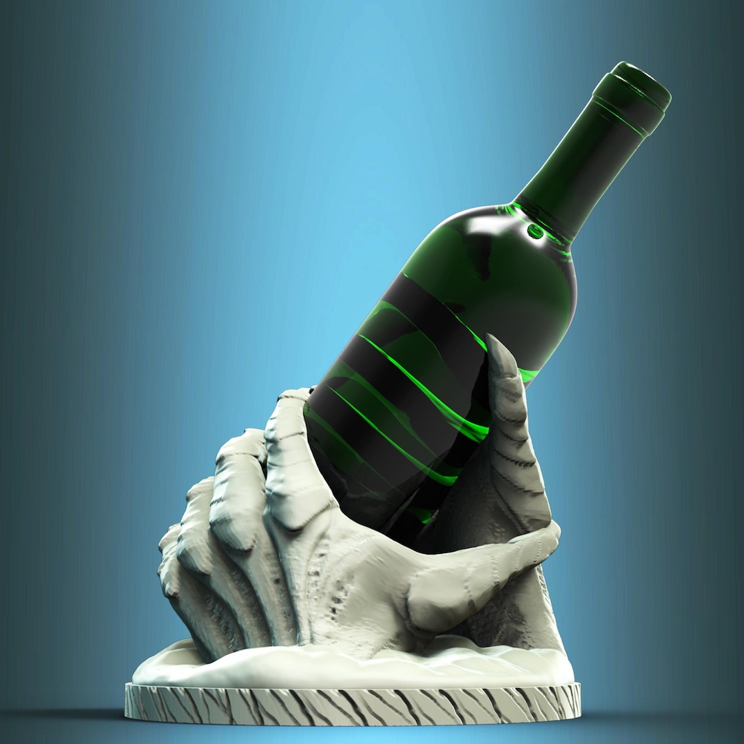 Dragon Hand Bottle & Can Holder - STL Format 3D Printable Ready File - Etsy